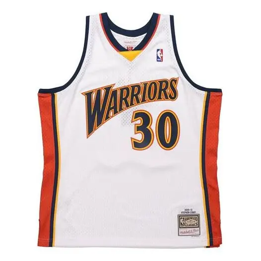 Mitchell & Ness Stephen Curry Golden State Warriors 2009-2010 Swingman Jersey - White