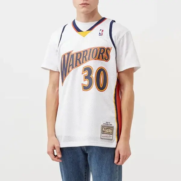 Mitchell & Ness Stephen Curry Golden State Warriors 2009-2010 Swingman Jersey - White