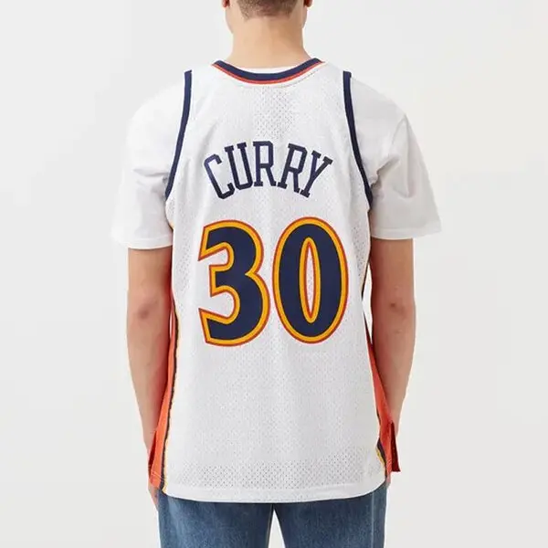 Mitchell & Ness Stephen Curry Golden State Warriors 2009-2010 Swingman Jersey - White