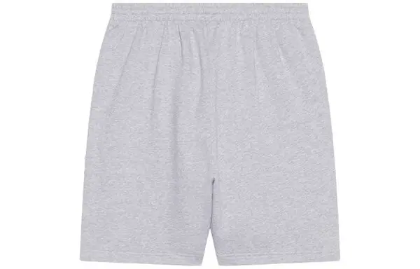 Balenciaga Political Campaign Sweat Shorts - Grey
