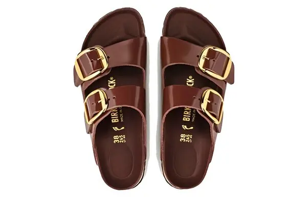 BIRKENSTOCK Arizona Big Buckle Sandals - Brown