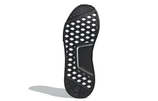 Adidas Nmd_r1 "core Black Solar" Sneakers - Cblack/solred