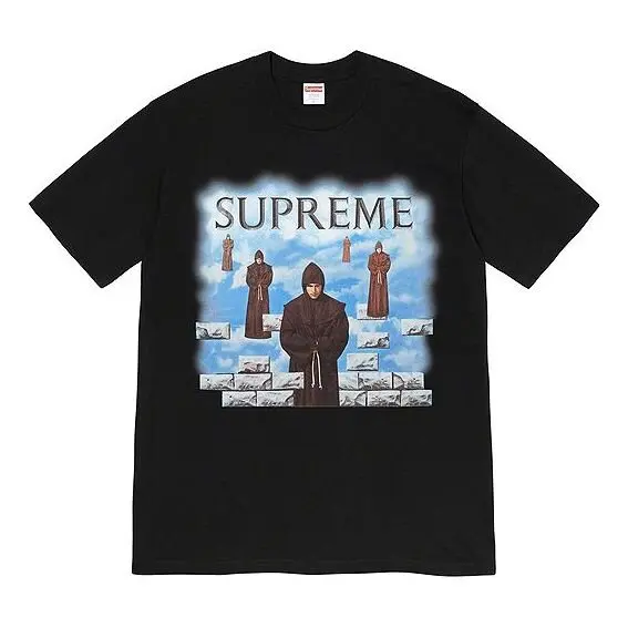 Supreme Levitation Printing Short Sleeve T-shirt - Black