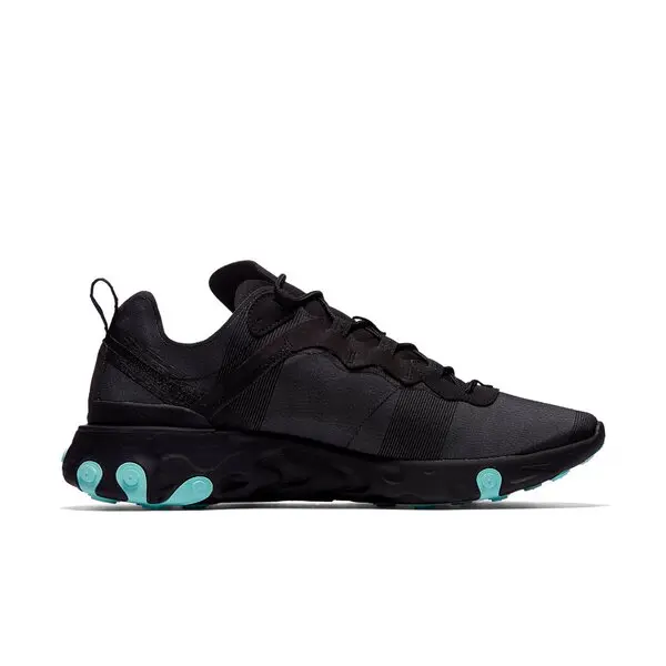 Nike React Element 55 "jade" Sneakers - Black/green