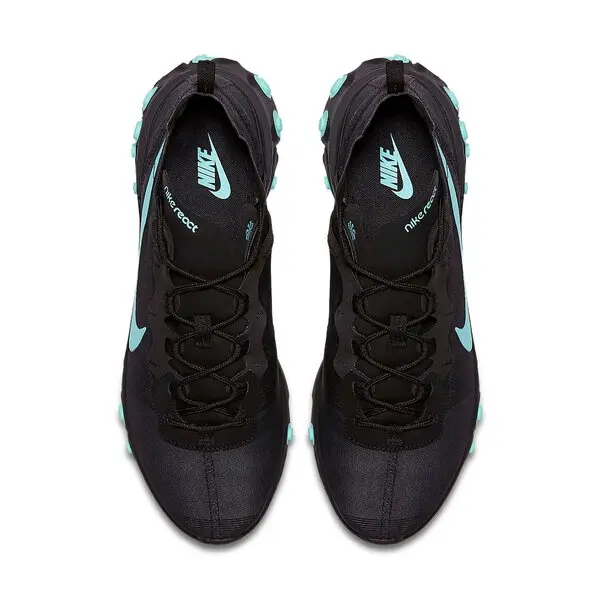 Nike React Element 55 "jade" Sneakers - Black/green
