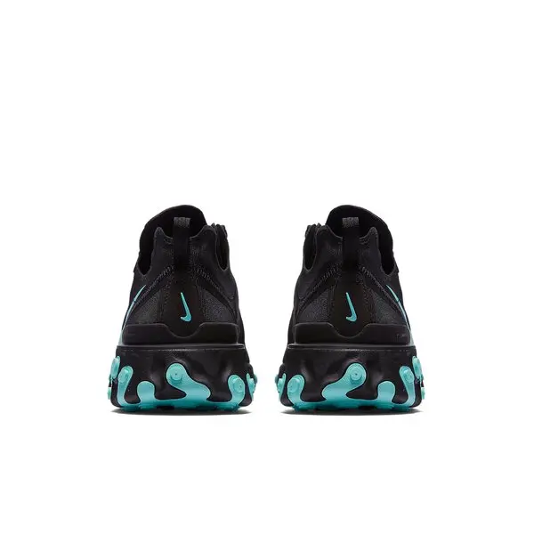 Nike React Element 55 "jade" Sneakers - Black/green
