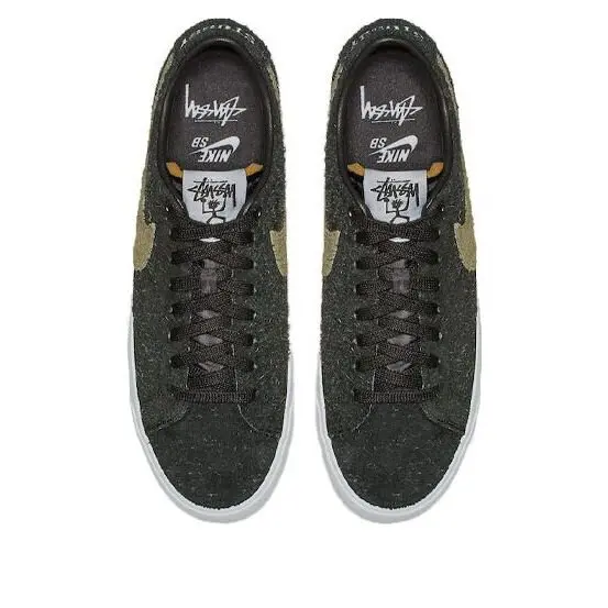 Nike X Stussy Sb Blazer Low - Green
