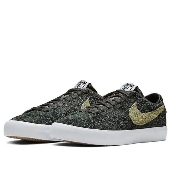 Nike X Stussy Sb Blazer Low - Green