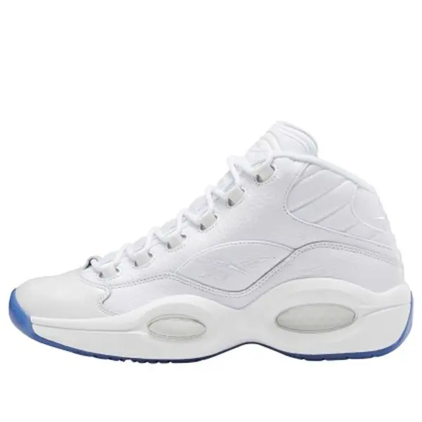REEBOK Question Mid "blue Sole" Sneakers - White