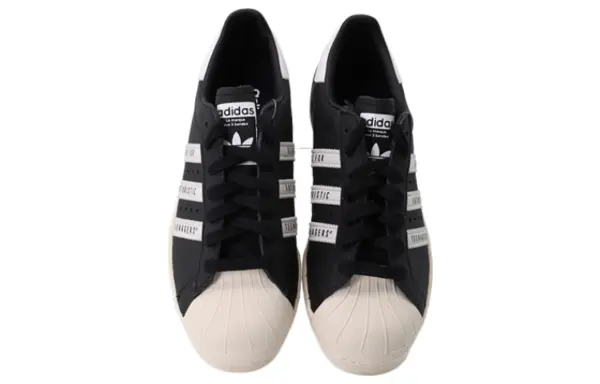 Adidas Human Made X Superstar 'gears For Futuristic Teenagers - Black
