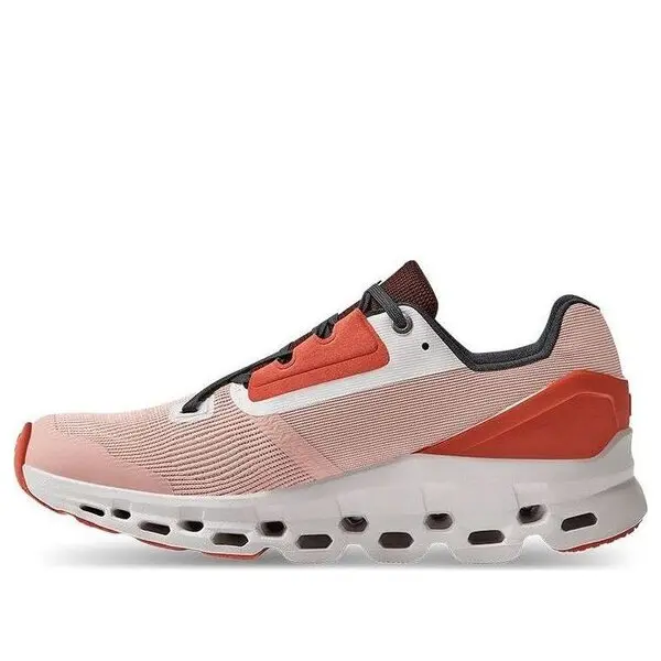 On Cloudstratus Running Shoe - Rose/red