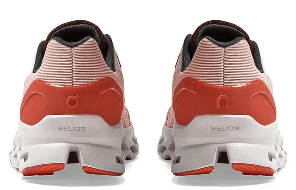 On Cloudstratus Running Shoe - Rose/red