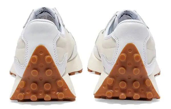 NEW BALANCE 327 'white Moonbeam' Lace Up Sneakers - White/moonbeam