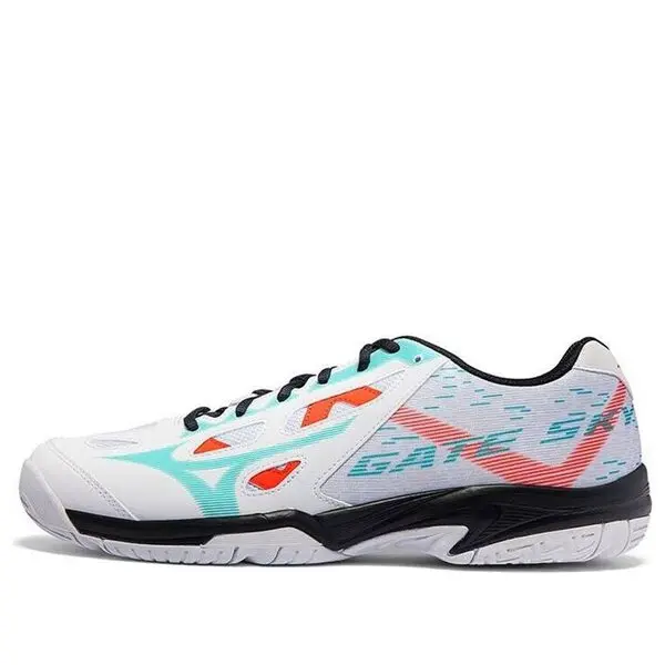 Mizuno Gate Sky Plus Athletic Sneakers - White/blue/red