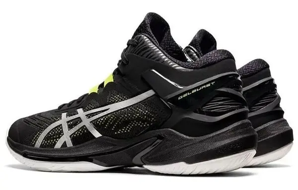 Asics Gel Burst 25 High Top Sneakers - Black/silver
