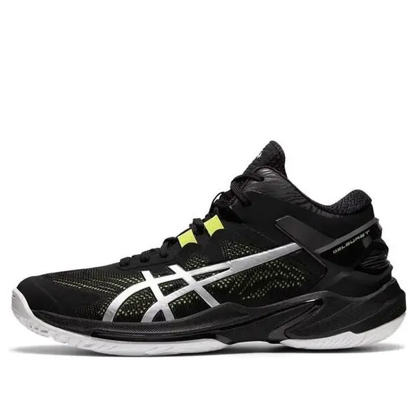 Asics Gel Burst 25 High Top Sneakers - Black/silver