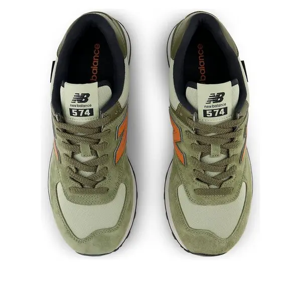 NEW BALANCE 574 Cordura Sneakers - Dark Olivine