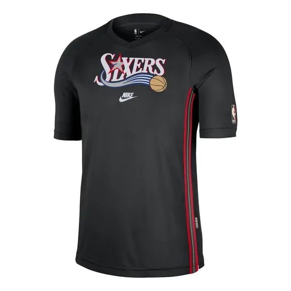 Nike Philadelphia 76ers 2025/26 Hardwood Classics Nba Dri-fit T-shirt - Black