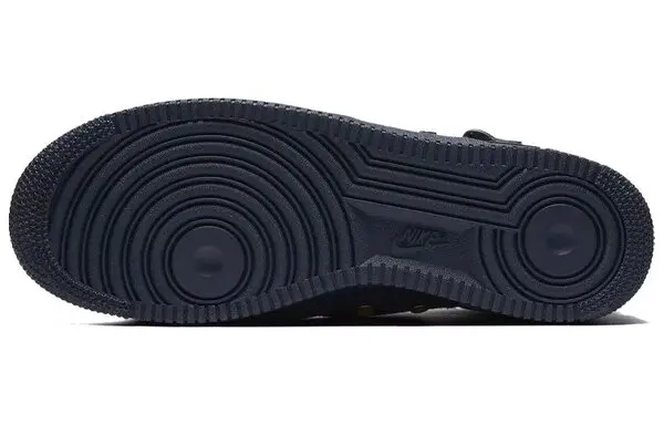 Nike Sf Air Force 1 Mid "obsidian - Obsidian/black