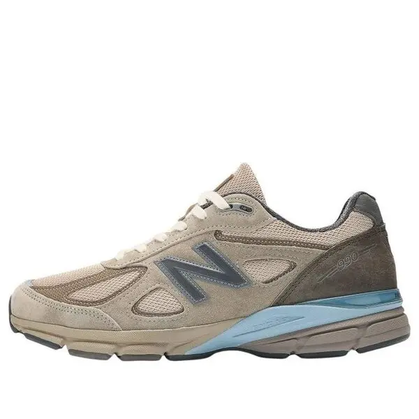 NEW BALANCE X Auralee 990v4 Made In Usa - Grey/white/blue