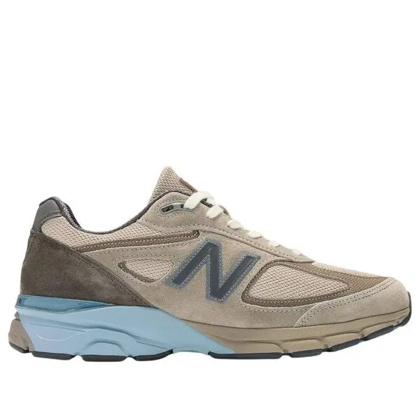NEW BALANCE X Auralee 990v4 Made In Usa - Grey/white/blue