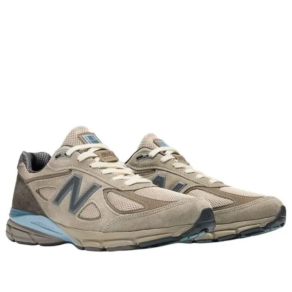 NEW BALANCE X Auralee 990v4 Made In Usa - Grey/white/blue