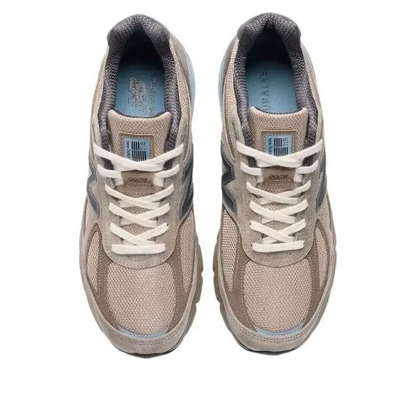 NEW BALANCE X Auralee 990v4 Made In Usa - Grey/white/blue