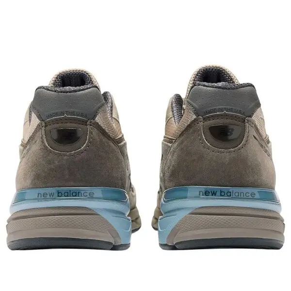 NEW BALANCE X Auralee 990v4 Made In Usa - Grey/white/blue