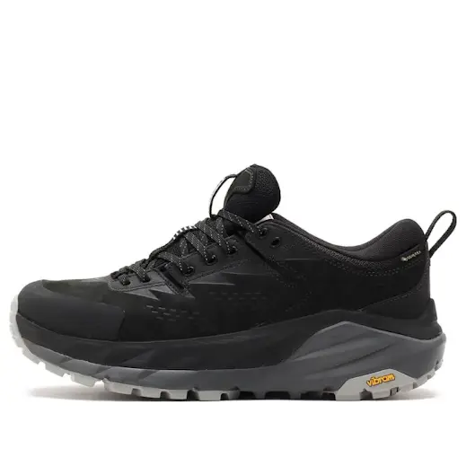 Hoka One One U Kaha Low Gtx Tp Lace-up Sneakers - Black