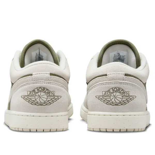 JORDAN 1 Low "medium Olive - Medium Olive/sail/light Orewood Brown