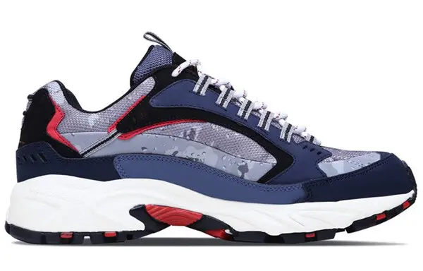Sketchers Stamina Sneakers - Navy Blue/grey