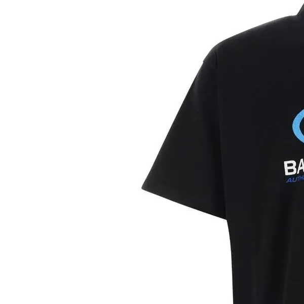Balenciaga Surfer T-shirt 'black Blue - Black/blue