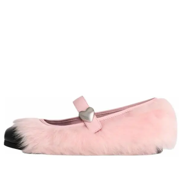 UGG X Ambush Mary Jane Flats - Pink/black