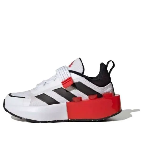Adidas Tech Runner X Lego Sneakers - Cloud White/core Black/red