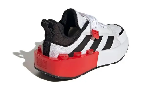 Adidas Tech Runner X Lego Sneakers - Cloud White/core Black/red