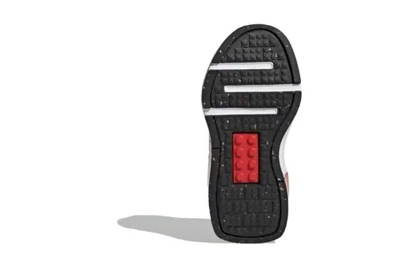 Adidas Tech Runner X Lego Sneakers - Cloud White/core Black/red