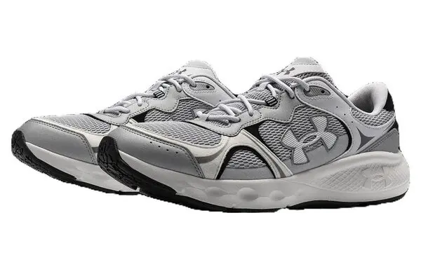 Under Armour Charged Vantage 2 Athletic Sneakers - Grey/white/black