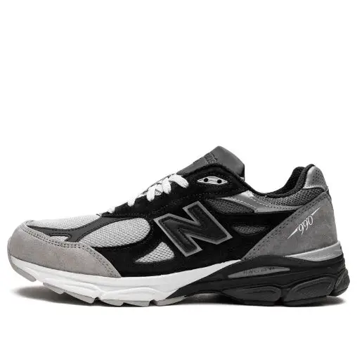 NEW BALANCE 990v3 X Dtlr 'gr3yscale' Made In Usa - Black/grey