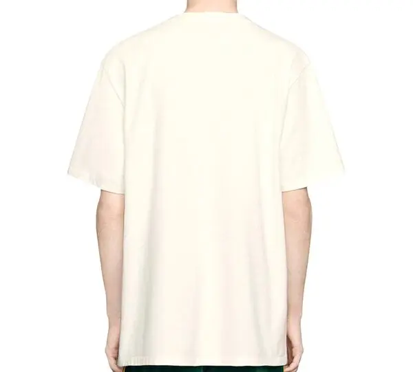 Gucci Printing Classic Short Sleeve White