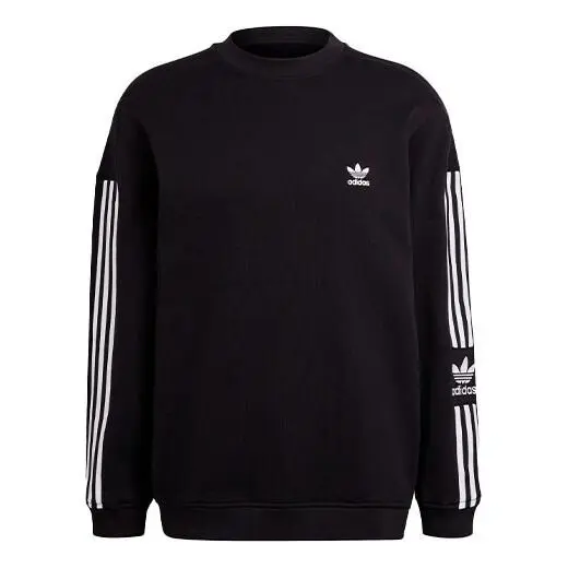 Adidas Originals Contrasting Colors Stripe Crewneck Pullover