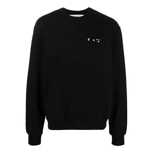 Off-White Caravaggio Painting Crewneck Sweatshirt - Black