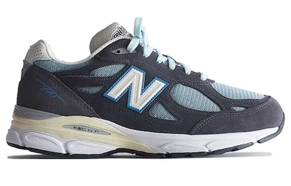NEW BALANCE X Kith 990v3 "steel " Sneakers - Blue