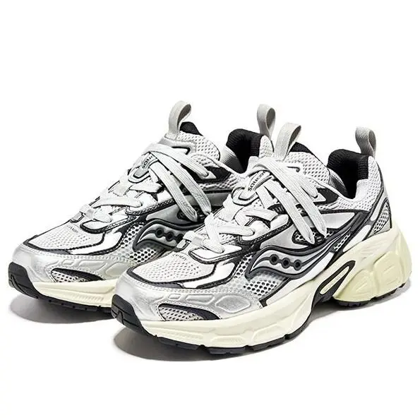 Saucony 2k Cavalry Sneakers - Silver/black