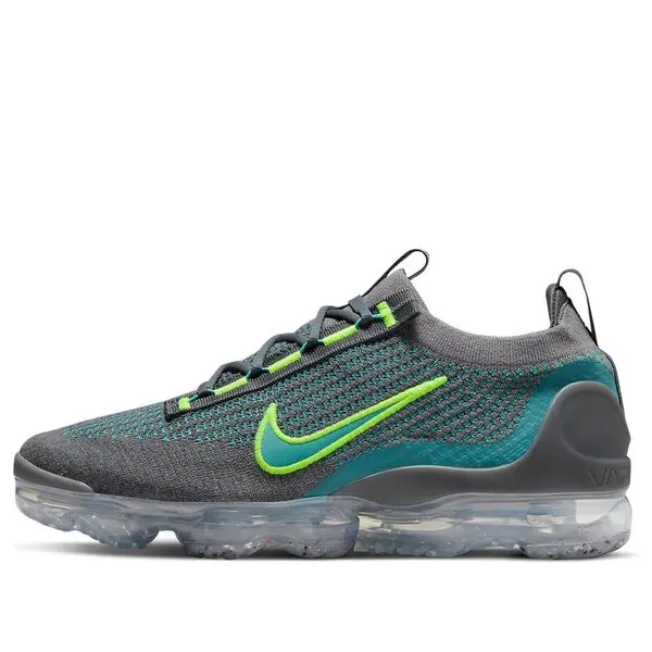 Nike Vapormax 2021 Flyknit Sneakers - Gray/blue