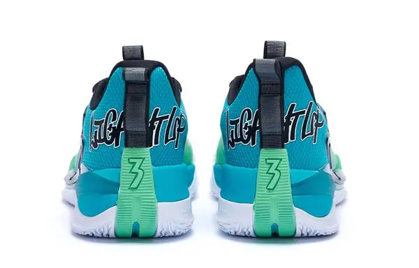 361 DEGREES Aaron Gordon X B1g3 3.0 Sneakers - Green/blue