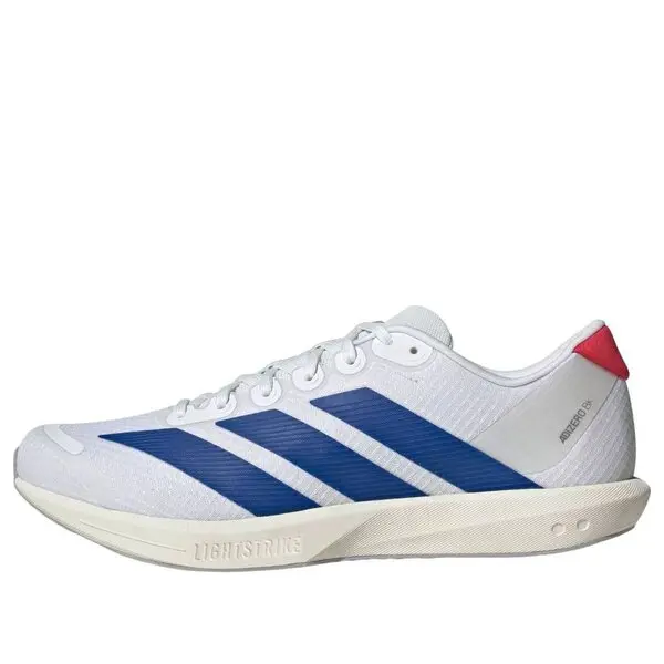 Adidas Adizero Bk Athletic Sneakers - Cloud White/royal Blue/pure Ruby