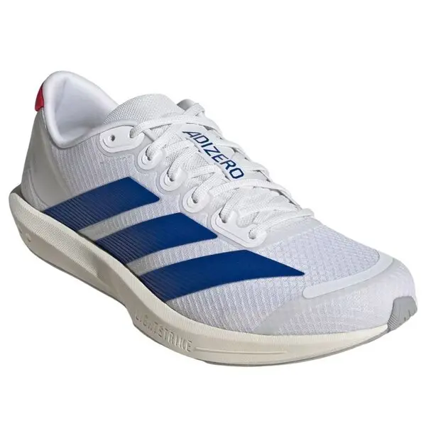 Adidas Adizero Bk Athletic Sneakers - Cloud White/royal Blue/pure Ruby