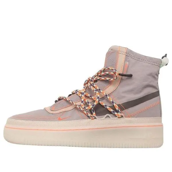 Nike Force 1 Shell High Top Sneakers - Grey