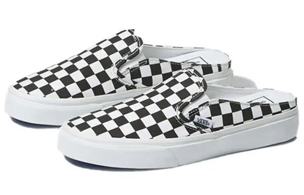 VANS Classic Slip-on Mules - Whiteblack