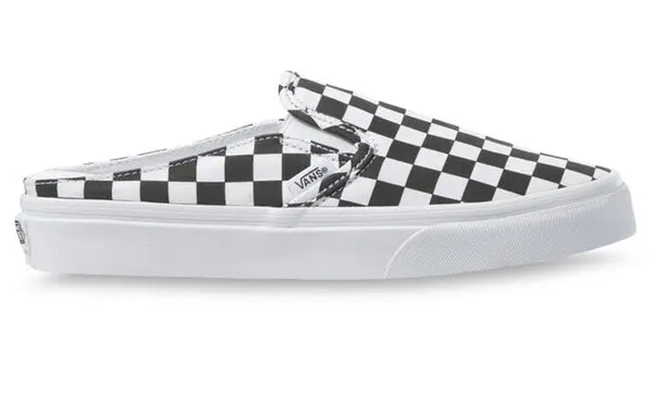 VANS Classic Slip-on Mules - Whiteblack